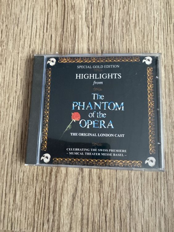 Phantom der Oper CD - Highlights, Original London Cast (Gebraucht) in ...