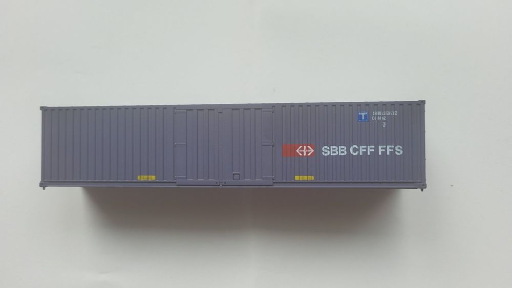 Klein Modellbahn 40 Fuss Container SBB CFF FFS (Gebraucht) in Trübbach für CHF 5 – mit Lieferung ...