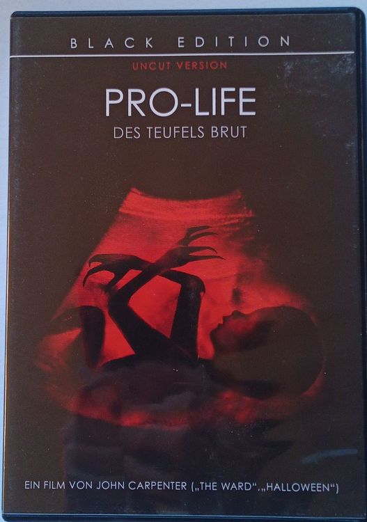 Pro-Life Black Edition DVD, Horror von John Carpenter (Gebraucht) in ...