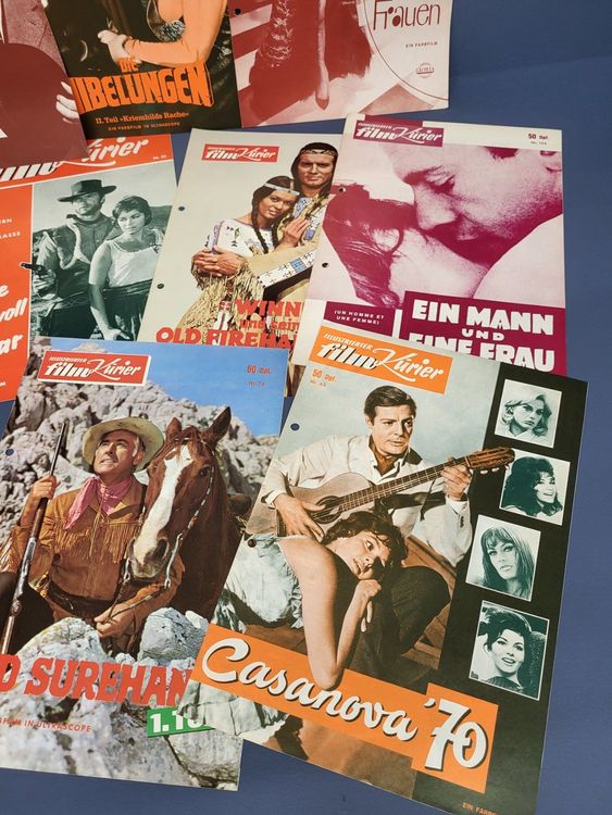 Lot von 12 illustrierter Film Kurier | Kaufen auf Ricardo