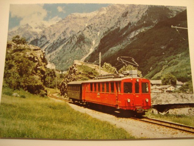 RhB Rhätische Bahn ABDe 4/4 Nr. 454 Original-BM-Triebwagen | Kaufen auf Ricardo