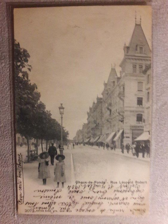 LA CHAUX-DE-FONDS - Rue Léopold Robert - 1904 (D'occasion) à Delémont ...