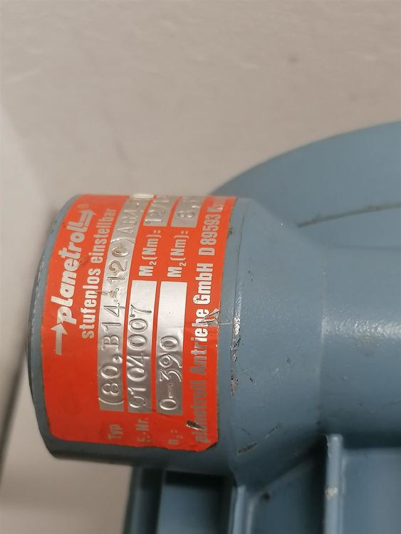 PLanetroll Viscogetriebe - Stufenlos (Gebraucht) in Niederdorf für CHF ...