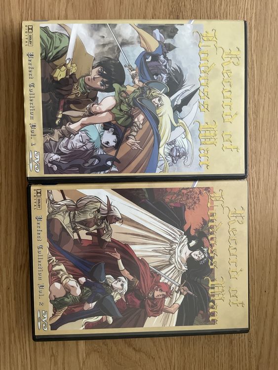 Record of Lodoss War Komplette Serie DVD (Gebraucht) in Hagendorn für CHF 20 – mit Lieferung auf ...