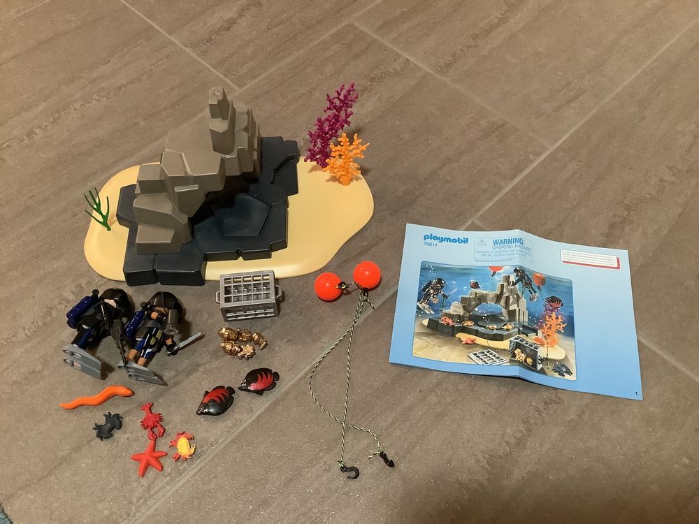 Playmobil 70011 SuperSet SEK-Taucheinsatz (Gebraucht) in Waltenschwil ...