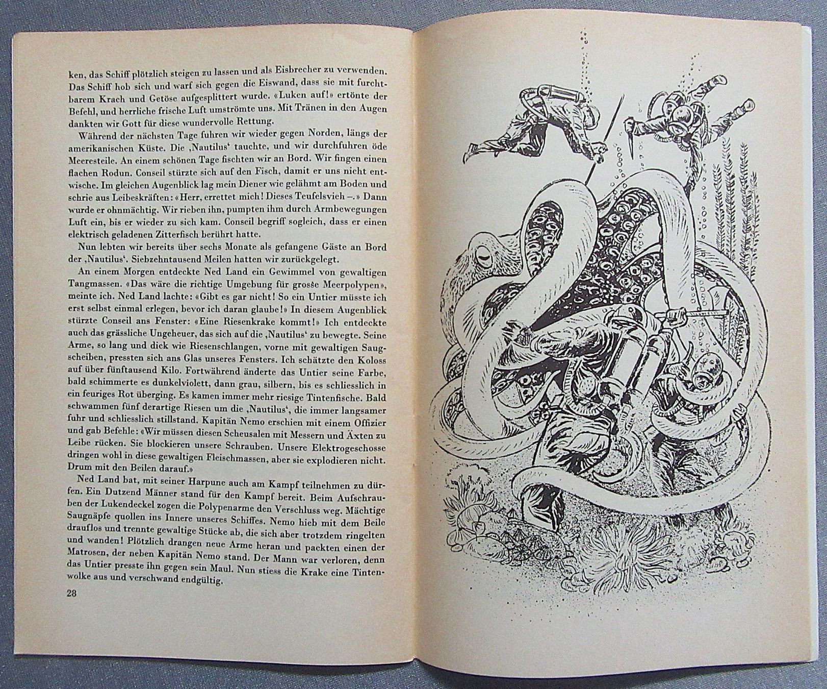 SJW Heft - 20 000 Meilen unter den Meeren - von Jules Verne (Gebraucht ...