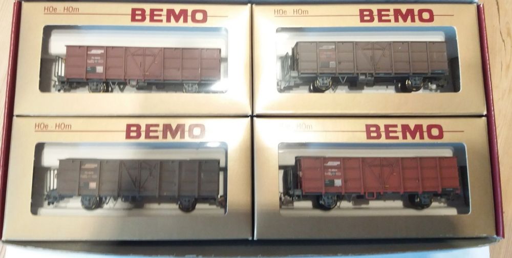 BEMO 4 Hochbortwagen NEU Original verpackt 7455 100 (Neu und ...