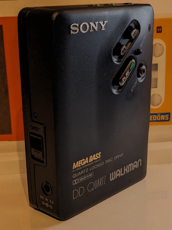 SONY WM-DD33 Walkman blau, CG NEU,TOP revidiert vintage 90er (Gebraucht ...
