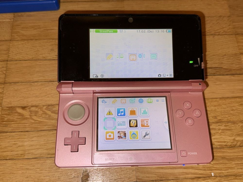 Nintendo 3DS Rosa mit Pokemon Spiele (französisch) (Neu (gemäss ...