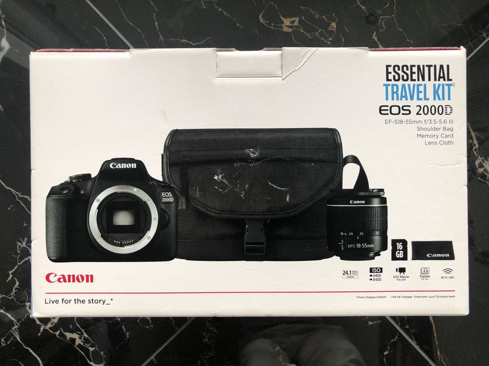 Canon EOS 2000D Travel Kit | Kaufen auf Ricardo