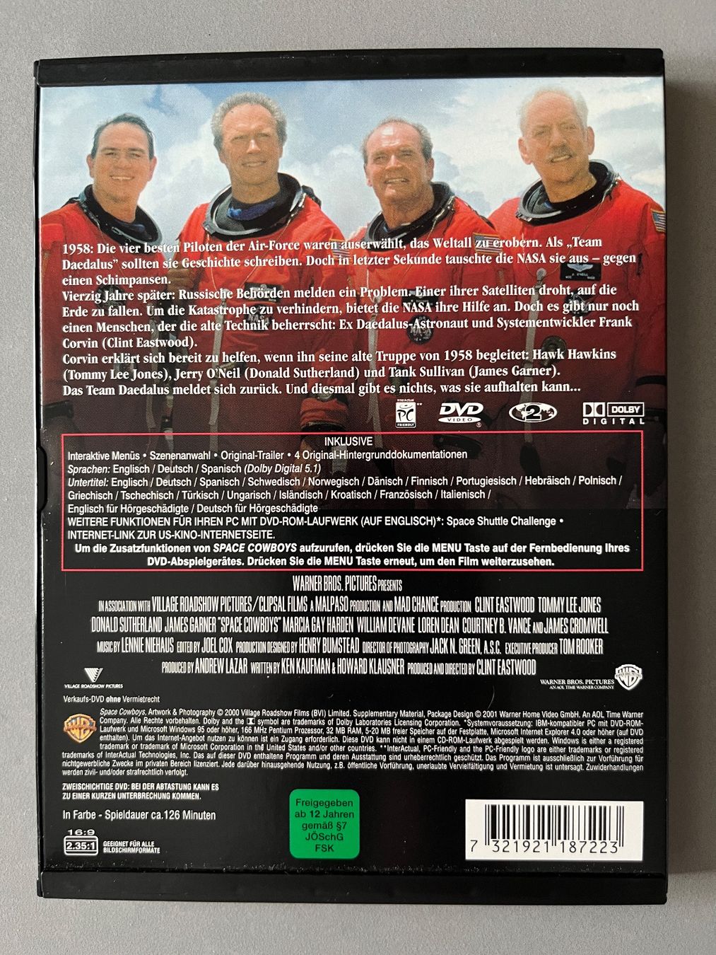 Space Cowboys (2000) DVD 📀 (Neu (gemäss Beschreibung)) in Sierre für CHF 13.95 – mit Lieferung ...