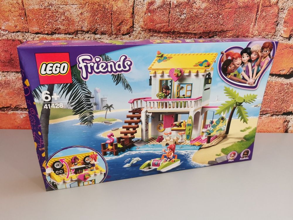LEGO 41428 / Friends / Strandhaus + Tretboot (Neu und originalverpackt ...