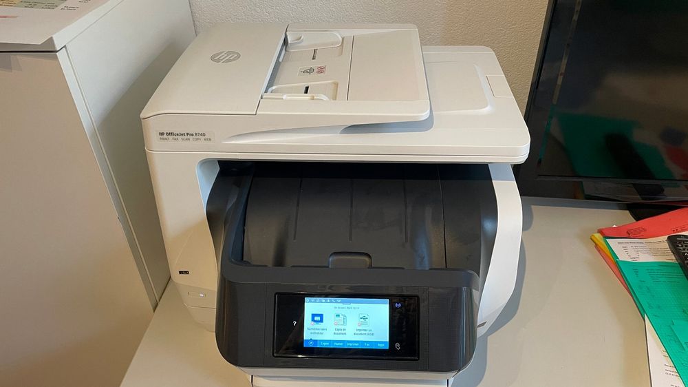 Imprimante HP OfficeJet Pro 8740 All-In-One (Gebraucht) in Oron-le ...