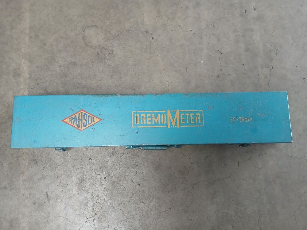 Drehmometer Rahsol Werkzeugkiste Vintage 86cm Rarität (Gebraucht) in ...