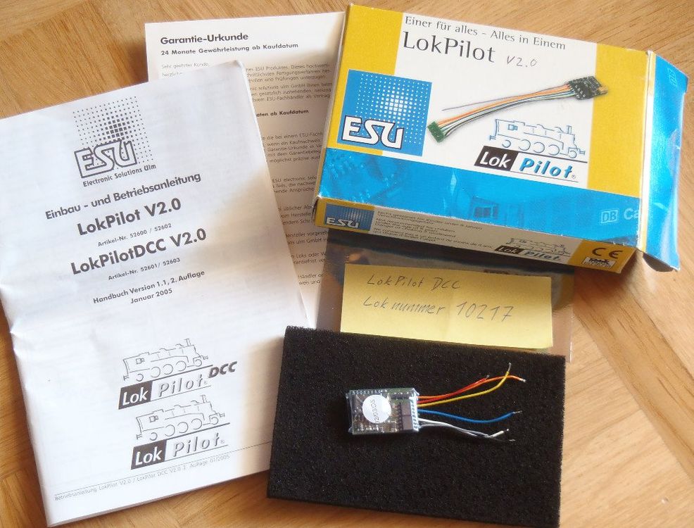 ESU LokPilot DCC V2.0 Decoder 52601 | Kaufen auf Ricardo