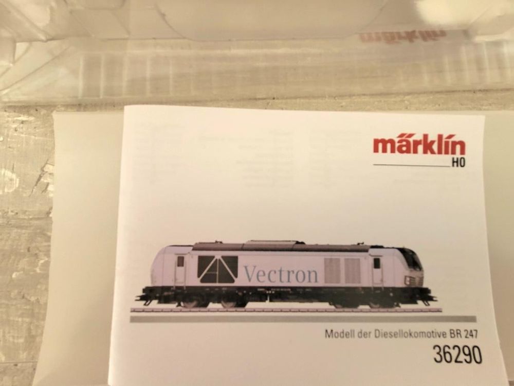 Märklin Leerkarton 36290 für Vectrom Lok top Zustand (Gebraucht) in ...