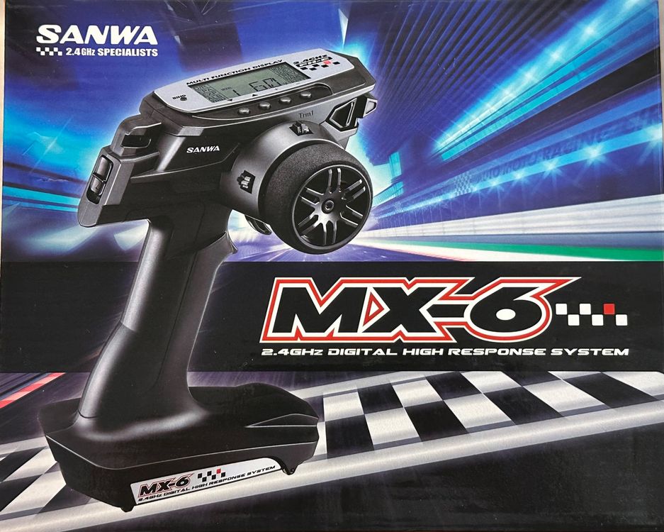 TELECOMMANDE SANWA MX-6 (Gebraucht) in Yverdon-les-Bains für CHF 39 – mit Lieferung auf Ricardo ...