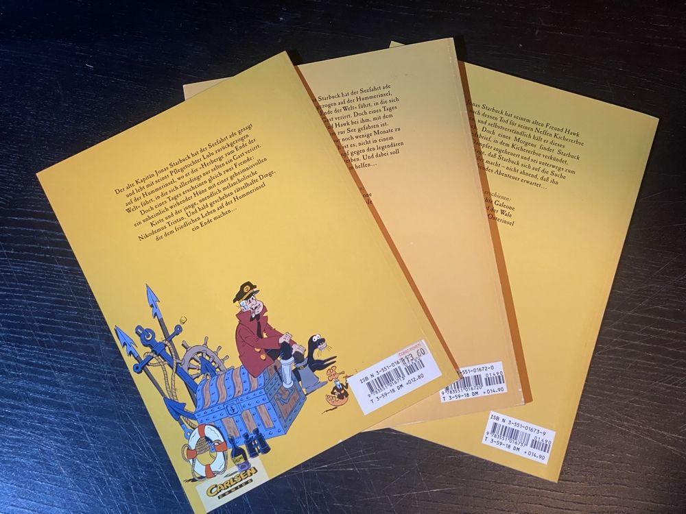 KAPITÄN STARBUCK /Band 1, 2 und 3 /Carlsen /bunt (Gebraucht) in Zuerich ...