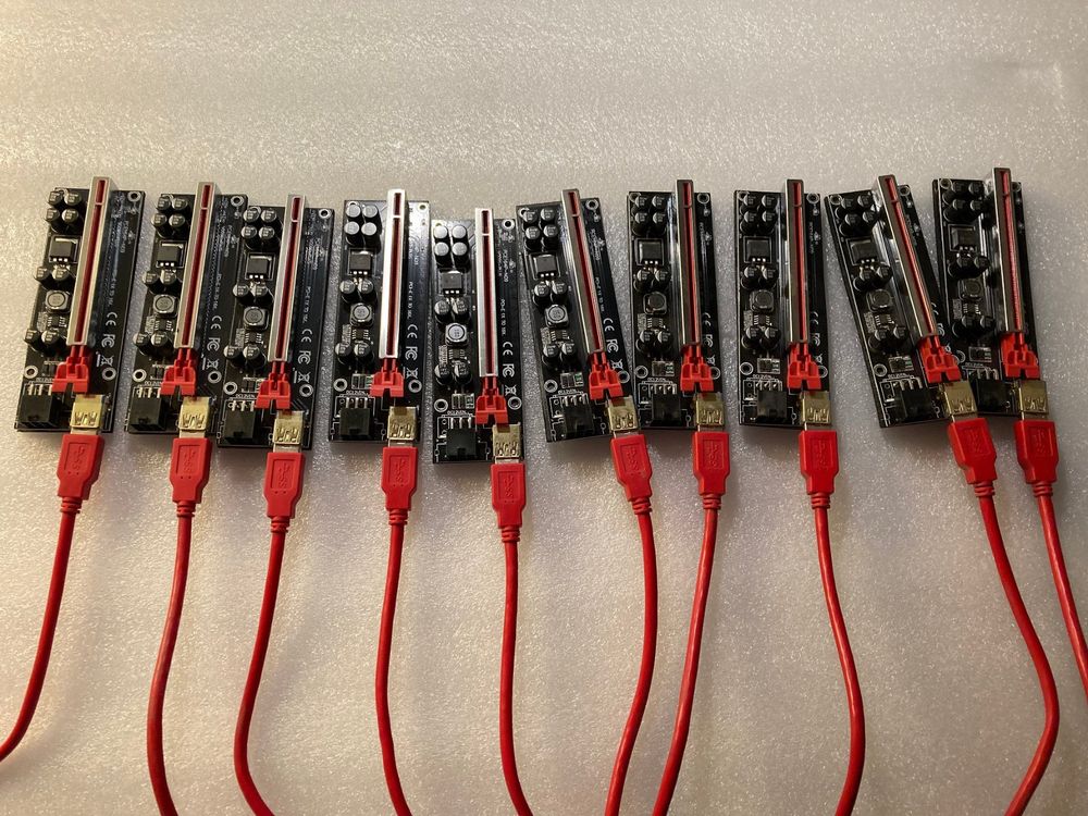 10x Mining Riser PCI Express 6-pin (Gebraucht) in Wettingen für CHF 12 ...
