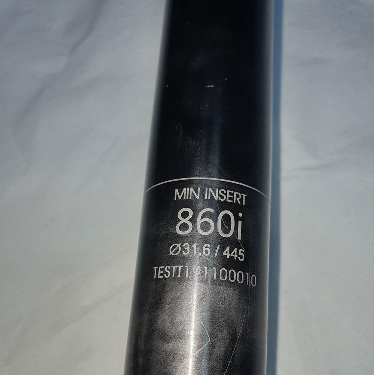 KS Exa Form gefederte dropper post 860i 75mm. Hub 31.6mm (Gebraucht) in ...