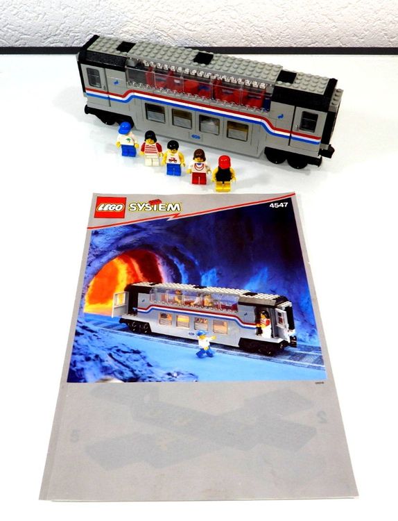 LEGO EISENBAHN 4547 METROLINER RAIL ROAD CLUP CAR 9V (Gebraucht) in ...