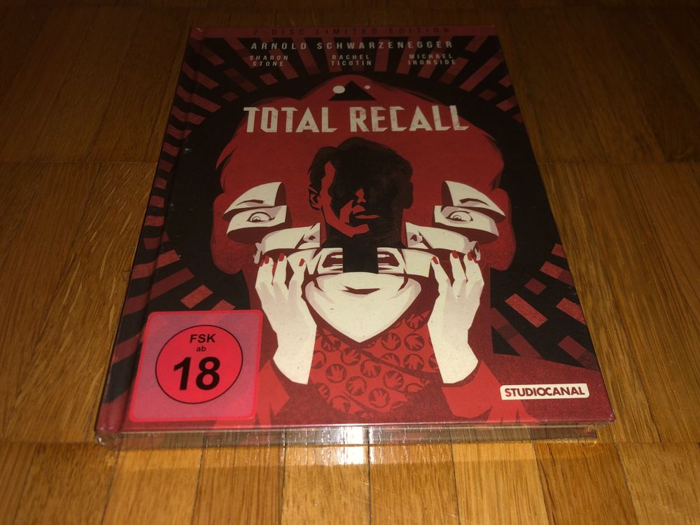 Total Recall - MEDIABOOK - UNCUT (Neu und originalverpackt) in Basel ...