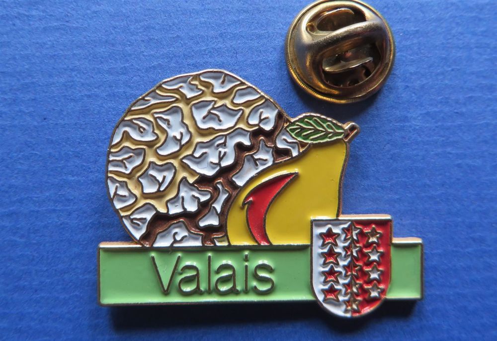 Pin's,WAPPEN, VALAIS,SPEZIALITÄT,TORTE (Gebraucht) in Neuhausen für CHF ...
