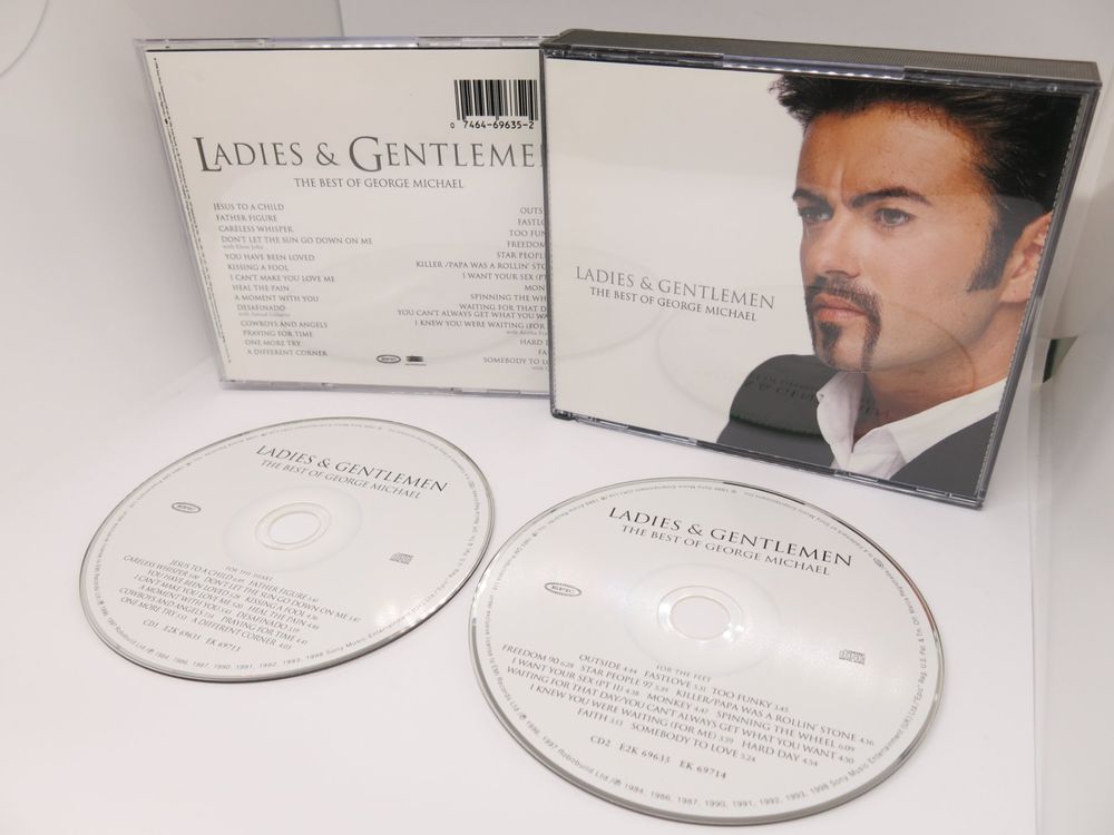 2 CD Box George Michael – Ladies & Gentlemen (The Best Of) | Kaufen auf Ricardo
