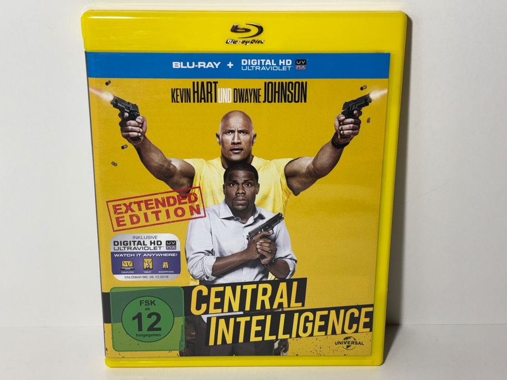 Central Intelligence Blu Ray (Gebraucht) in Wilderswil für CHF 3.9 – mit Lieferung auf Ricardo ...
