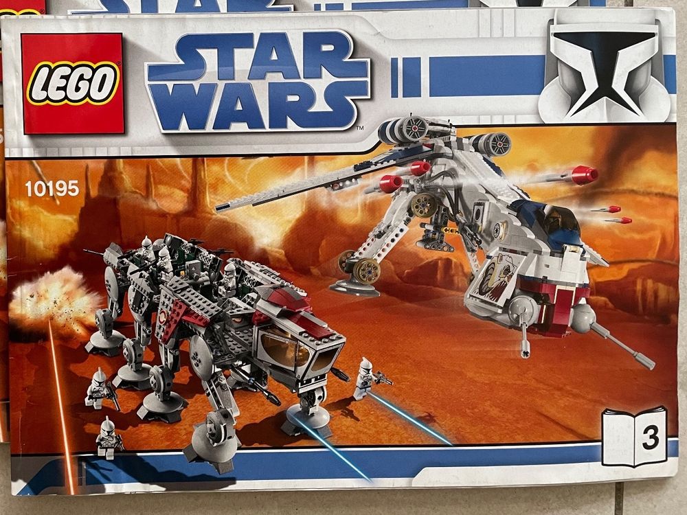 LEGO Star Wars Clone Wars 10195, AT-OT Walker + Dropship (Gebraucht) in ...