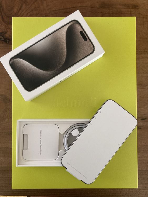 iPhone 15 Pro Natural Titanium, 128GB, OVP | Kaufen auf Ricardo