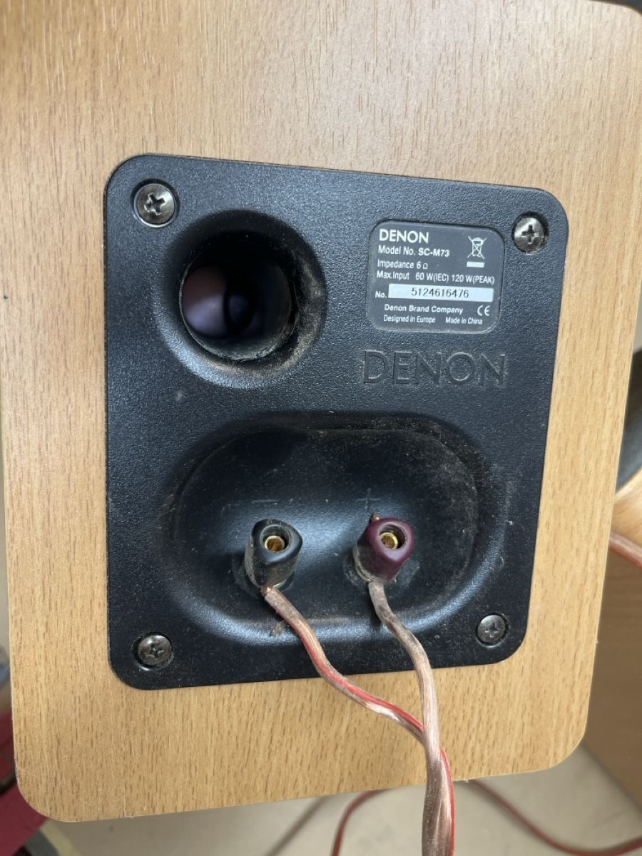 Denon SC M73 2 Boxen (Gebraucht) in Abtwil SG für CHF 21 – nur Abholung ...