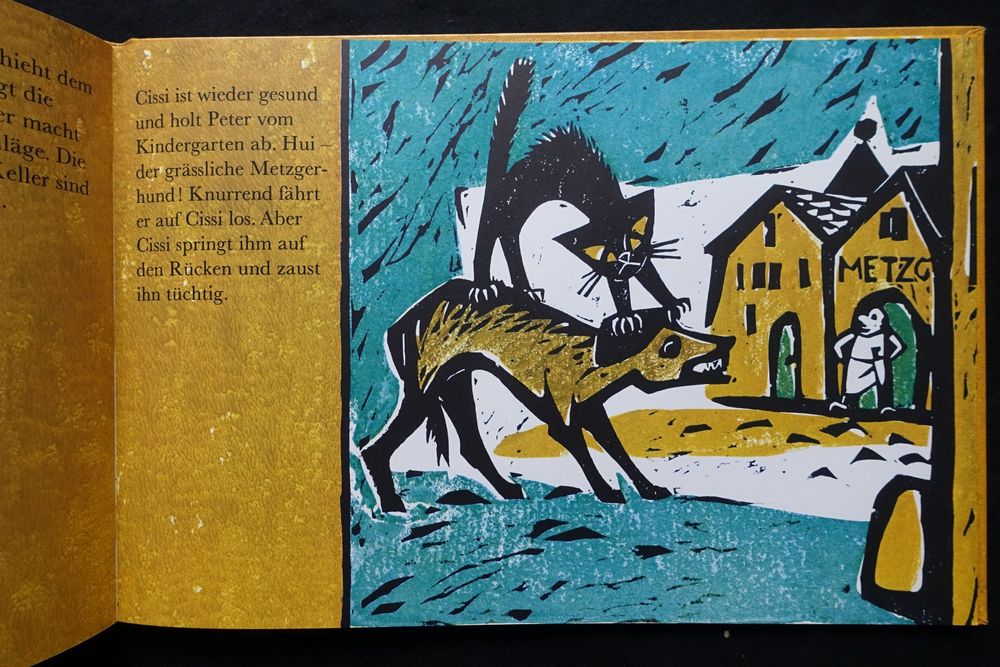 Kobi Baumgartner: Peter und die Cissi-Katze. Flamberg 1971 (Gebraucht ...