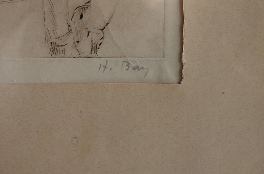 3x Hanni Bay 1885-1978 Radierung Zeichnung Farblithographie | Kaufen auf Ricardo