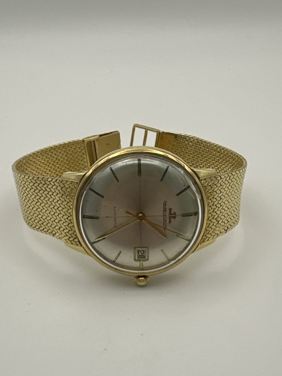 Jaeger-LeCoultre Herrenarmbanduhr – 18 Karat Gelbgold – Auto (Gebraucht ...