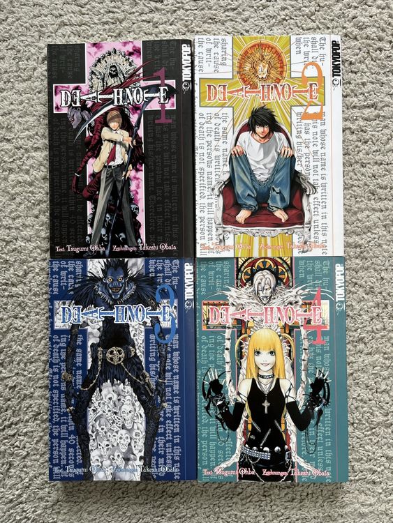 Mangareihe Death Note, Band 1-4 | Kaufen auf Ricardo
