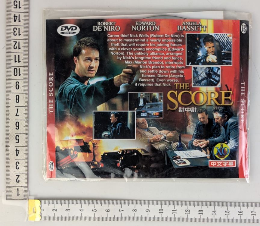 The Score DVD mit Robert De Niro & Edward Norton (Gebraucht) in Zürich ...
