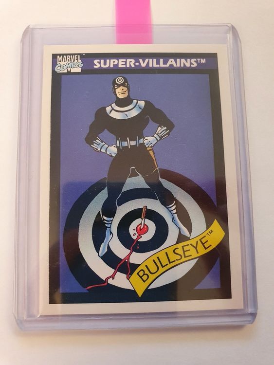 1990 Marvel Card 64: Bullseye (Gebraucht) in Oberdorf BL für CHF 17 ...