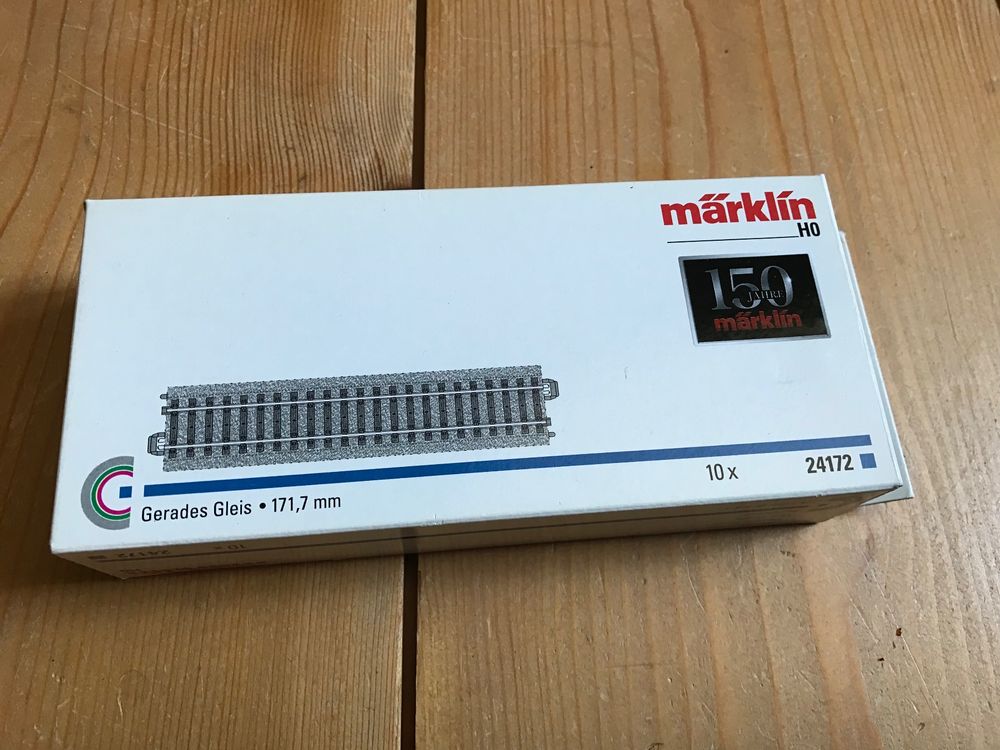 märklin 10 x 24172, gerade (Gebraucht) in Liestal für CHF 15.9 – mit ...