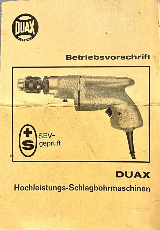 Duax Schlagbohrmaschine | Kaufen auf Ricardo