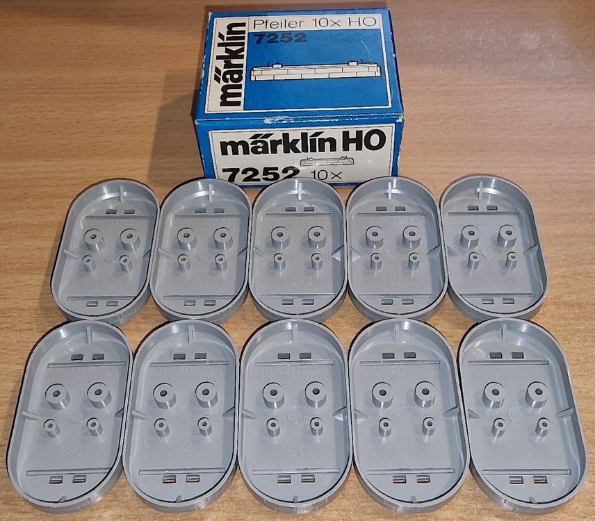 Märklin 7252 Pfeiler 6mm blau - H0 | Kaufen auf Ricardo