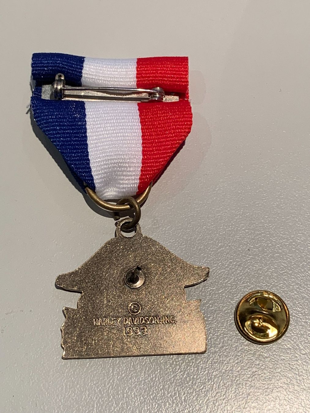 Harley Owners Group Life Member Medaille & Patch, 1993 (Neu (gemäss ...