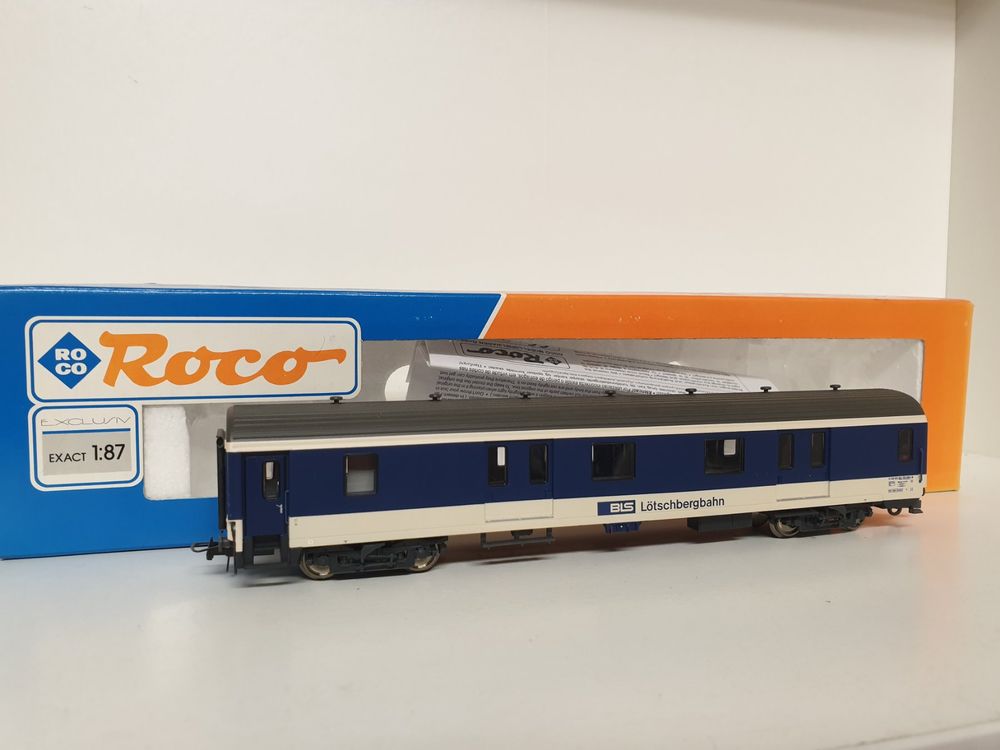 Roco BLS Gepäckwagen 1:87!! 45195 | Kaufen auf Ricardo