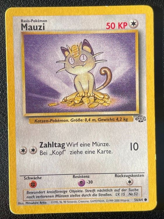 Mauzi 56/64 Pokémon Jungle (Neu (gemäss Beschreibung)) in Uster für CHF ...