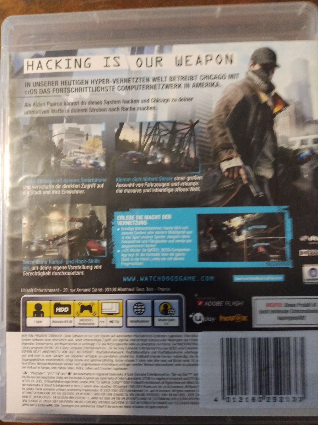 Watch Dogs (PS3) - Top Zustand! 🎮 Action pur! (Gebraucht) in Willisau ...