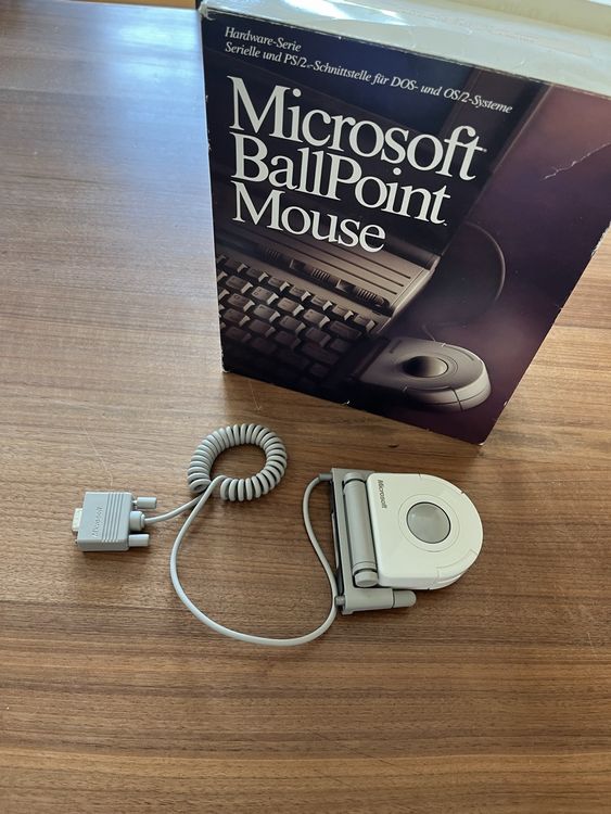 Microsoft Retro BallPoint Mouse - Sammlerstück (Gebraucht) in Zürich ...