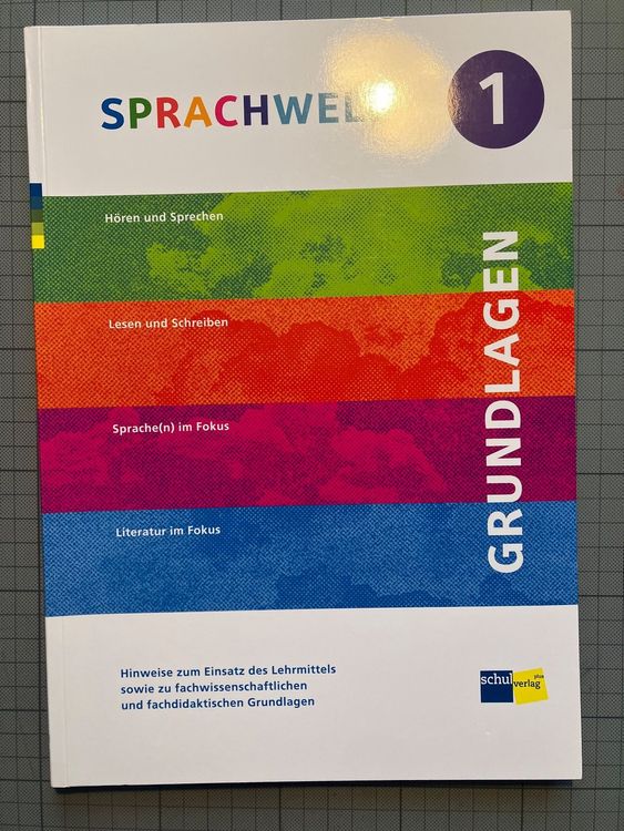 Sprachwelt 1 - Grundlagenband (NEU!) (Neu (gemäss Beschreibung)) in Kerzers für CHF 30 – mit ...