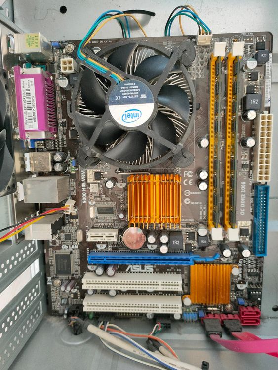ASUS P5KPL-AM SE + Intel Core2Duo E8400 + 4GB RAM | Kaufen auf Ricardo