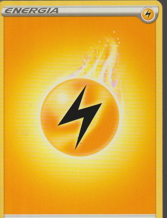 TCG POKEMON CARTA ENERGIA BASE 2020 LAMPO - GIALLO Italiano | Kaufen ...