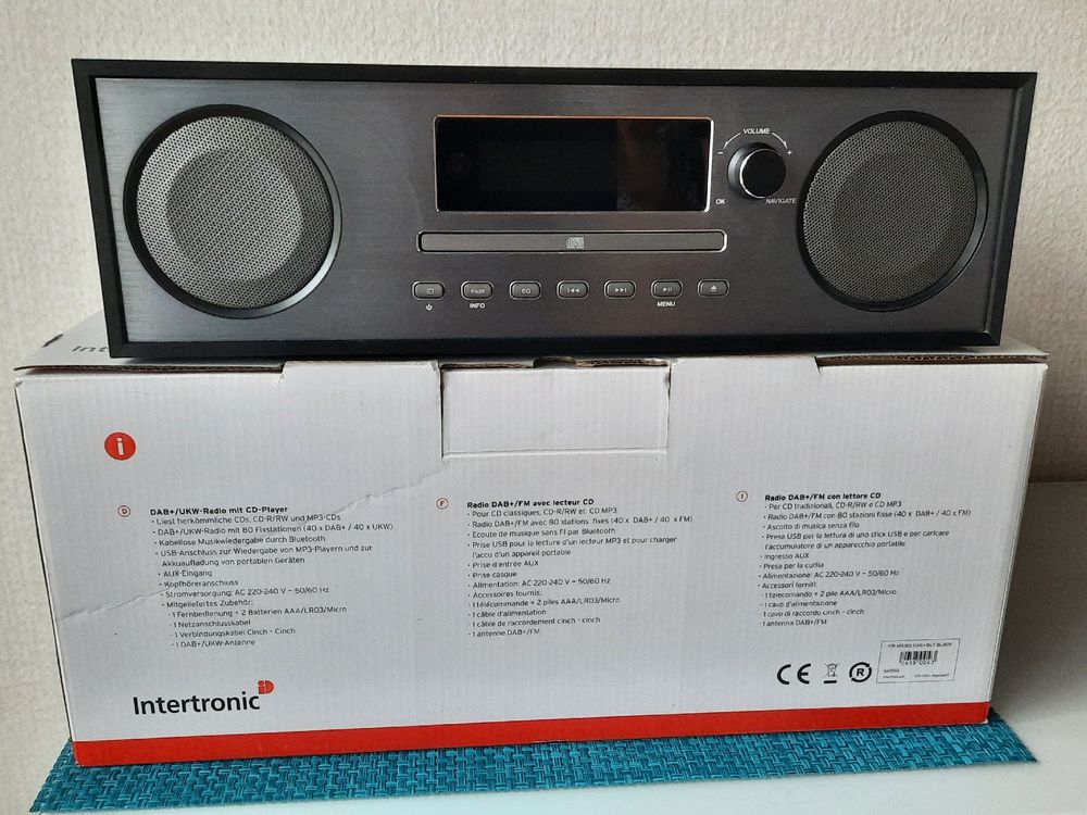 Intertronic DAB+ / FM Radio & CD Player (Gebraucht) in Abtwil SG für ...